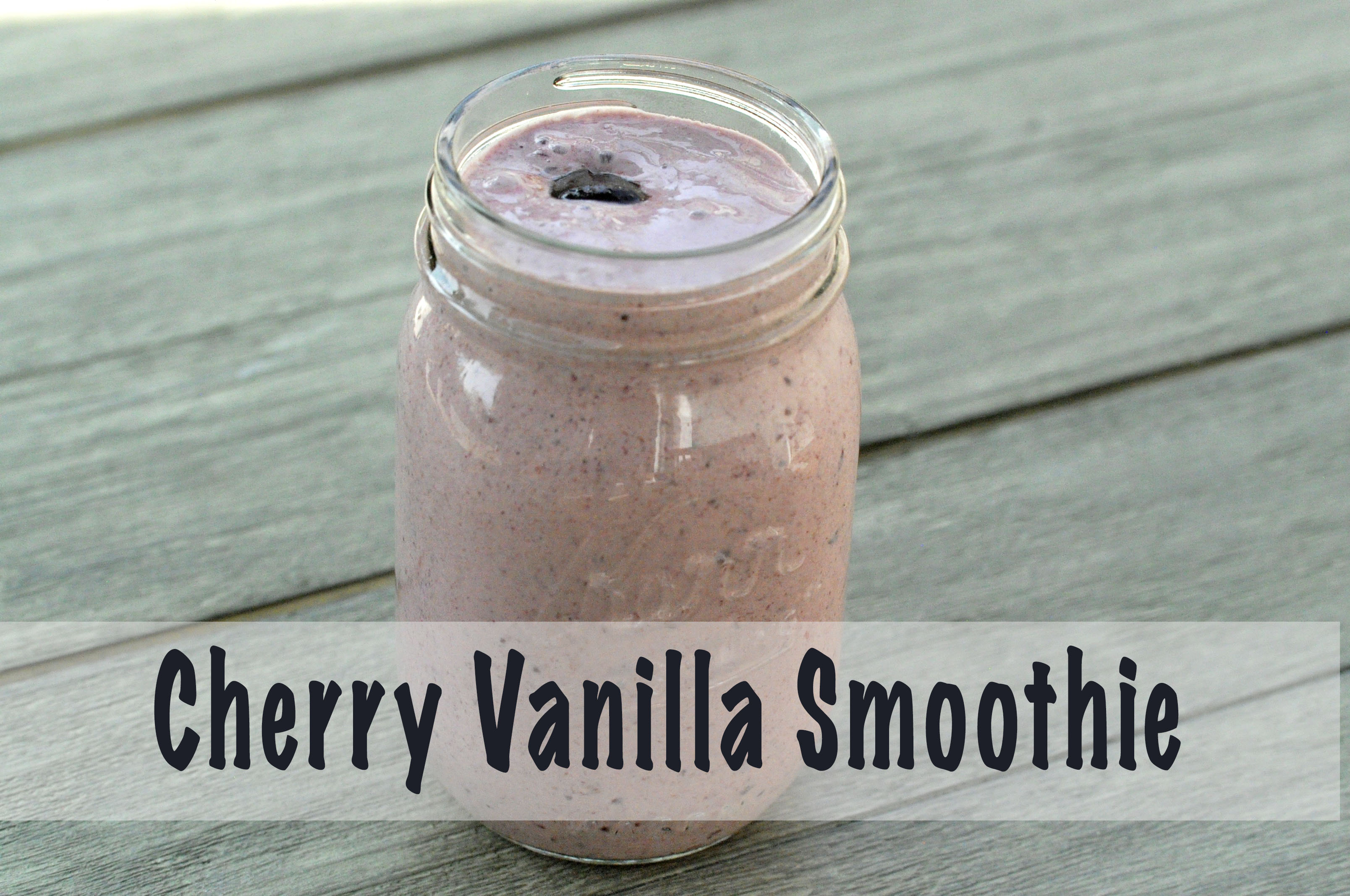 Cherry Vanilla Protein Smoothie FM Zuzka Light