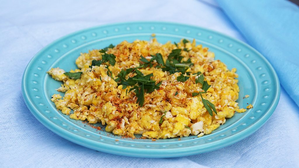 Leftover Scramble from Z-Shred Fat Loss Meal Plan
