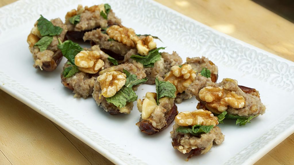 Cashew Walnut Stuffed Dates (WEM)